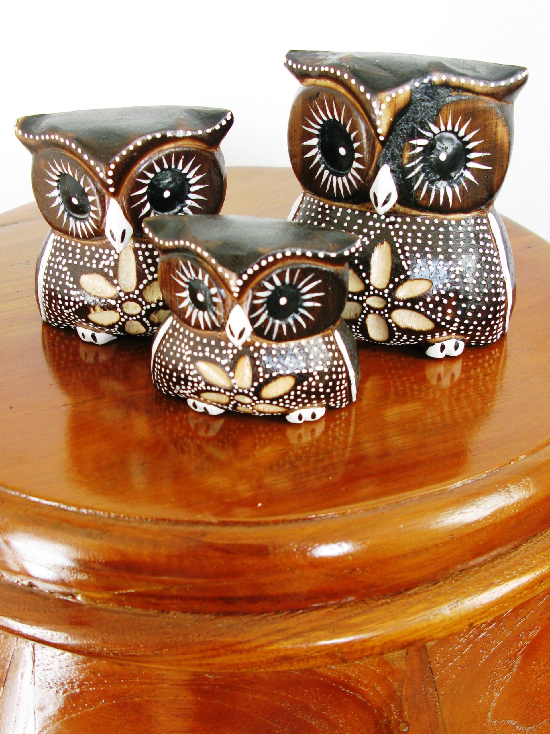 Owls Archives - Reny's Ark - Hand Carved Wooden Animals and Giftware